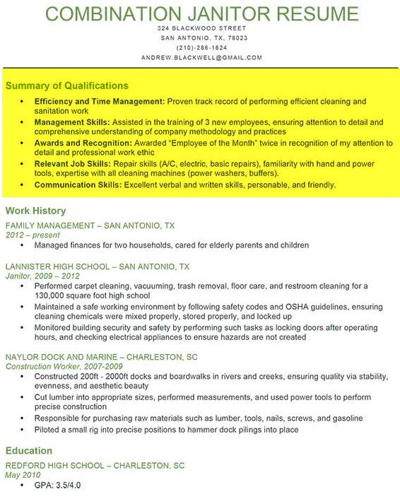 How To Write A Resume Profile Examples March 2021