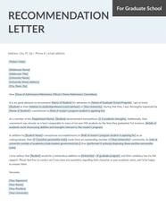 Who Should Write My Recommendation Letters For Grad School How To