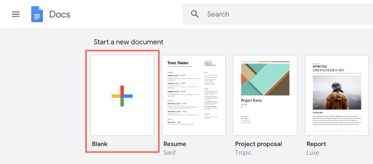 How To Search Templates On Google Docs PDF Template