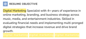 Resume Keywords: List of 170+ Key Examples