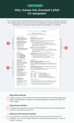 How Too Use Latex Resume Template Arnold Whosto