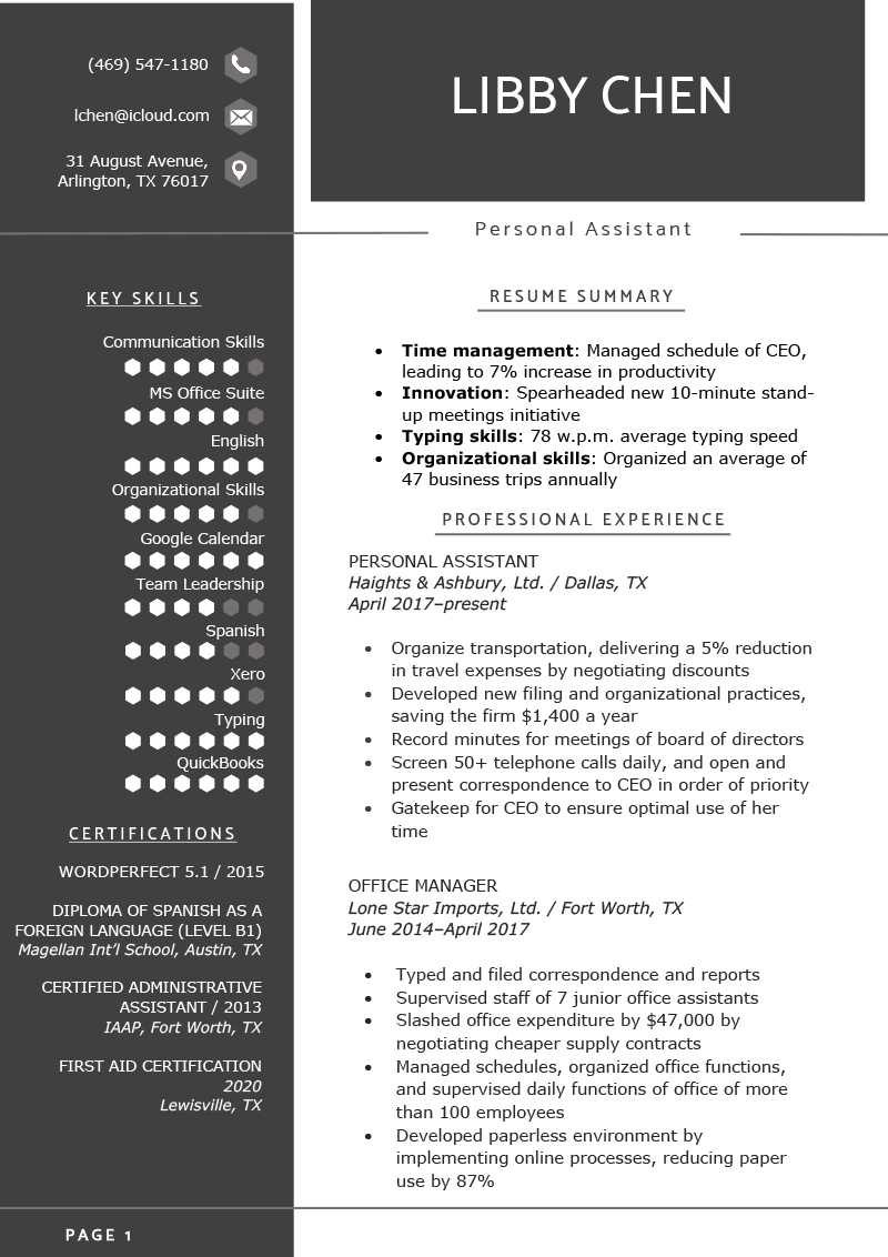 The Two Page Resume When Can You Use It Resume Genius