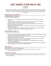 Artist CV | Example, Template, & How to Write | Resume Genius
