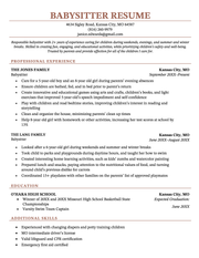 Babysitter Cover Letter Sample [Free Download]