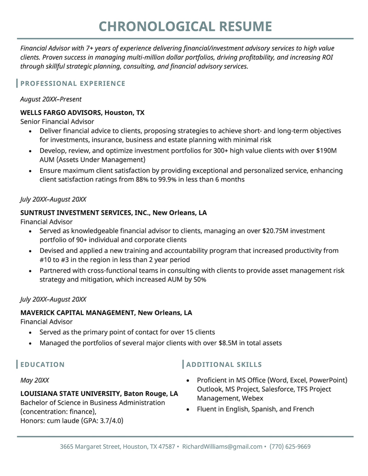 Best Resume Formats for 2024 [8+ Professional Examples]