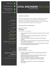 3 Sample Resumes for Engineering Internships for 2025