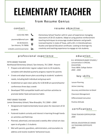 14 Elementary Teacher Cover Letter Examples & Writing Tips