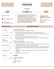 Night Auditor Resume - Sample & 26+ Skills to List