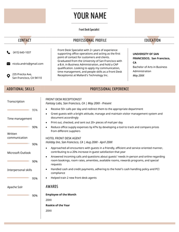 Hotel General Manager Resume - Sample & 20+ Skills to List