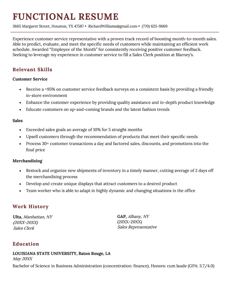 The Best Resume Format for 2026 (Templates & Examples)