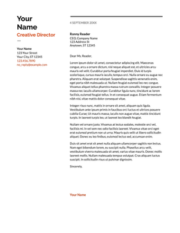 Google Docs Cover Letter Templates 11 Google Cover Letters