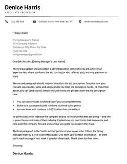 Free Cover Letter Template For Your Resume Copy Paste 