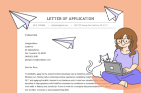 How to Write a Letter of Application (Example & Tips)