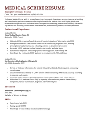 Medical Student CV Examples and Tips | Resume Genius