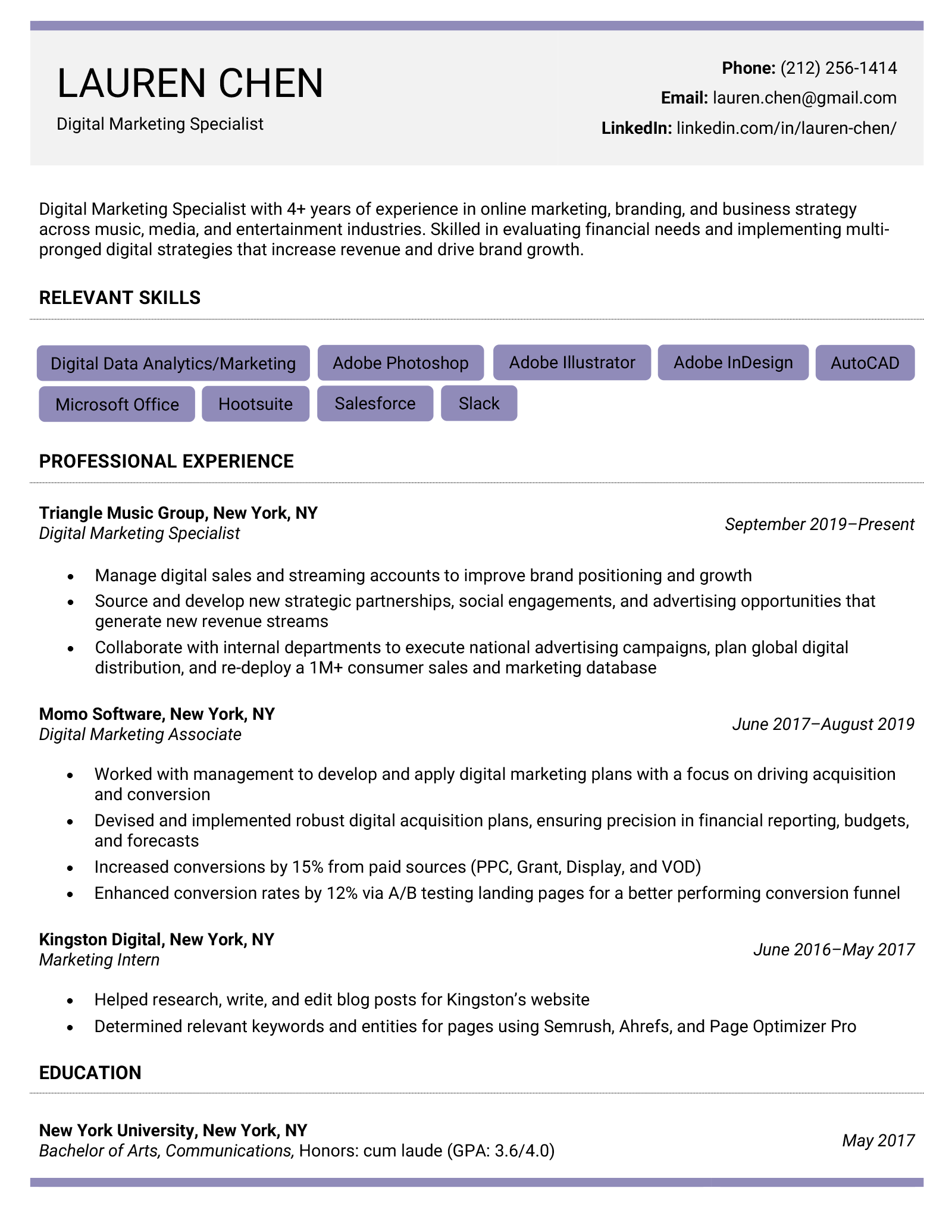6 One-Page Resume Templates for 2025 (Free to Download)