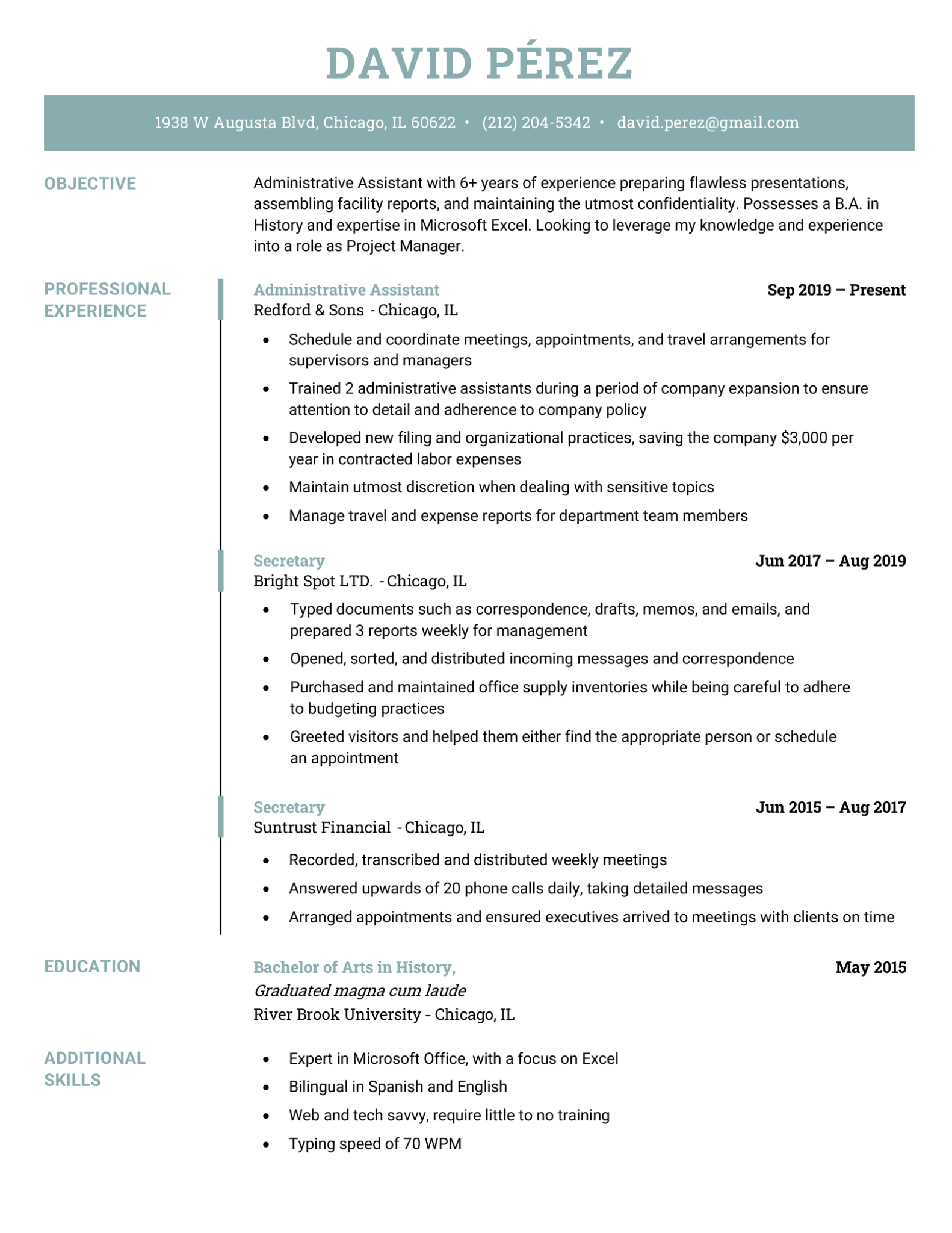 One Page Resume Templates & Writing Guide