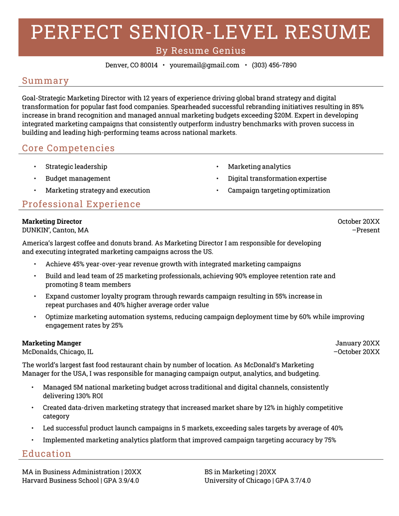 3 Perfect Resume Examples (According to Experts)
