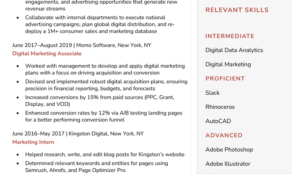 How to List Skill Levels For a Resume + Examples