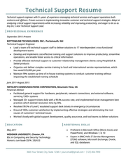 Desktop Support Resume - Examples & Writing Tips