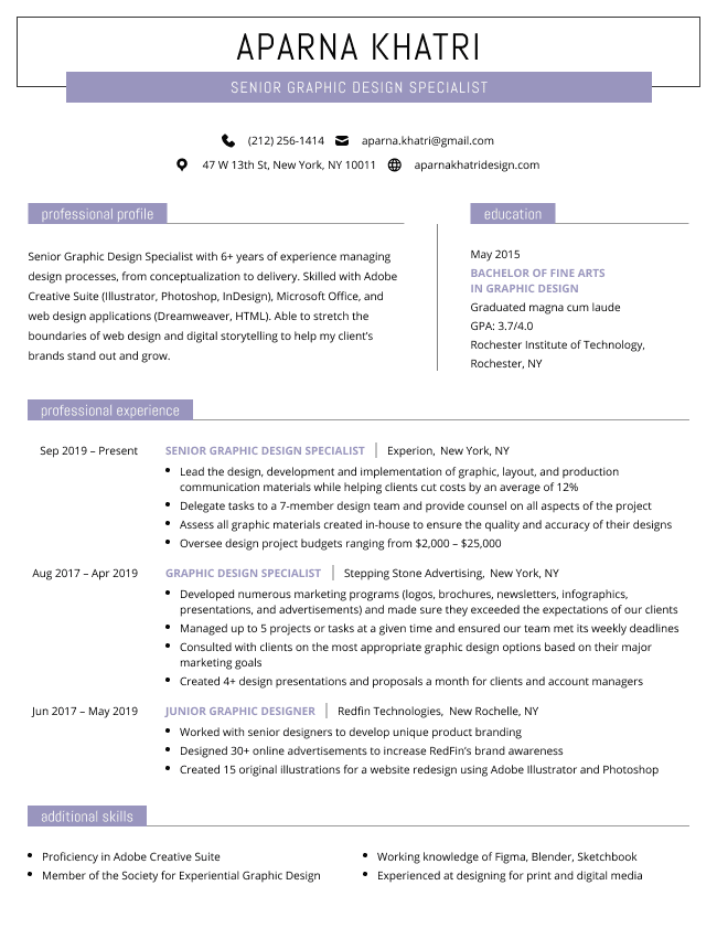 Resume Builder Make A Free Online Resume In 12 Minutes