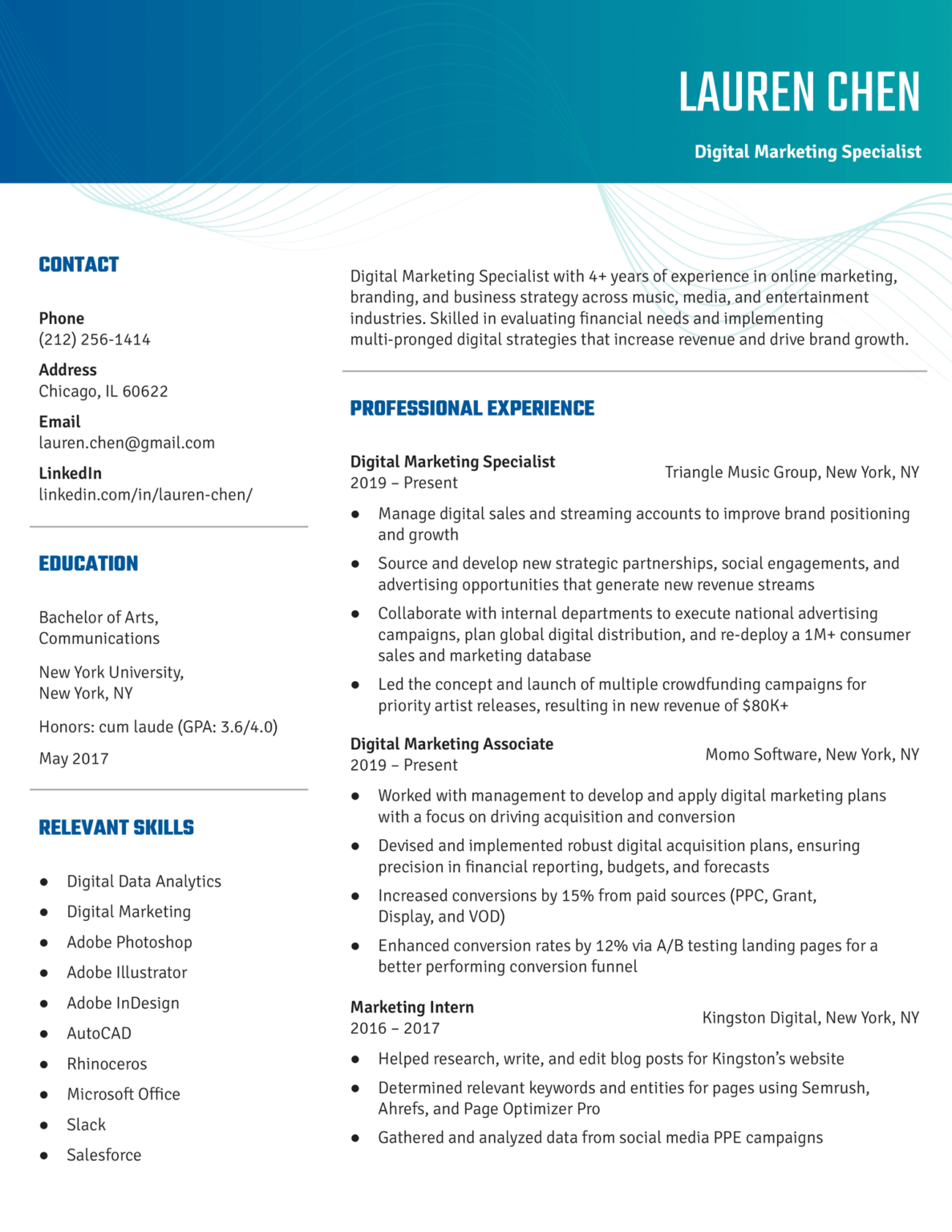 27 Free Google Docs Resume Templates