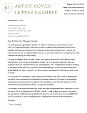 Musician Cover Letter Example & Writing Tips