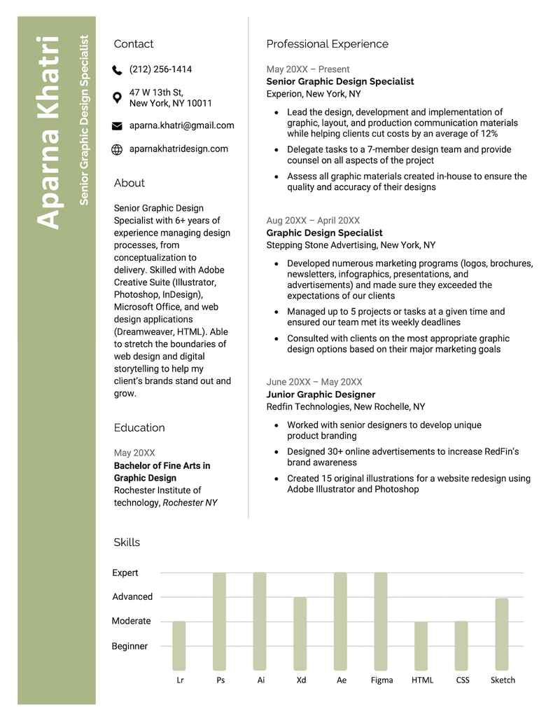 16 Visual Resume Templates We Love for 2025