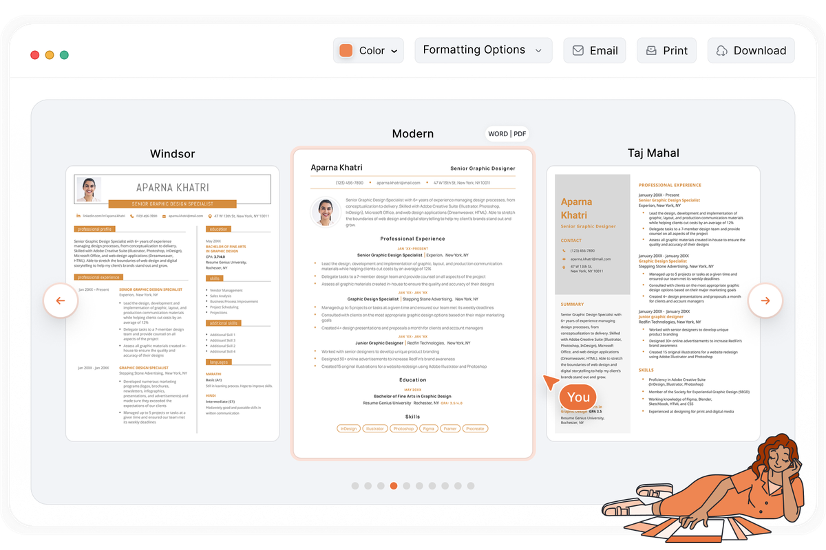 The Easiest Online Resume Builder [Free] — Resume Genius