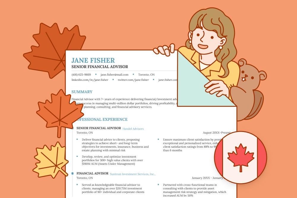 How to Write a Canadian Resume: Format, Template & Examples