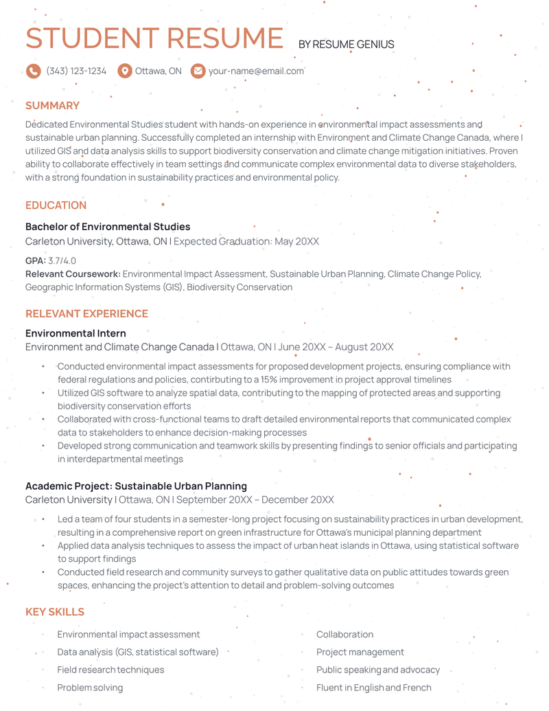 The Perfect Canadian Resume Format (& Free Templates)