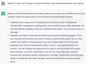 Land Your Next Job with an AI-Powered Resume by ChatGPT