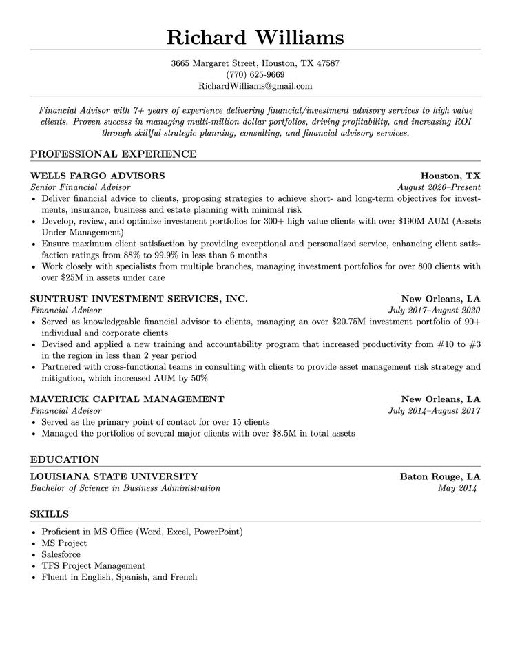 18 Free LaTeX Resume Templates