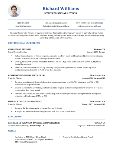 Free Online Resume Builder - Resume Genius