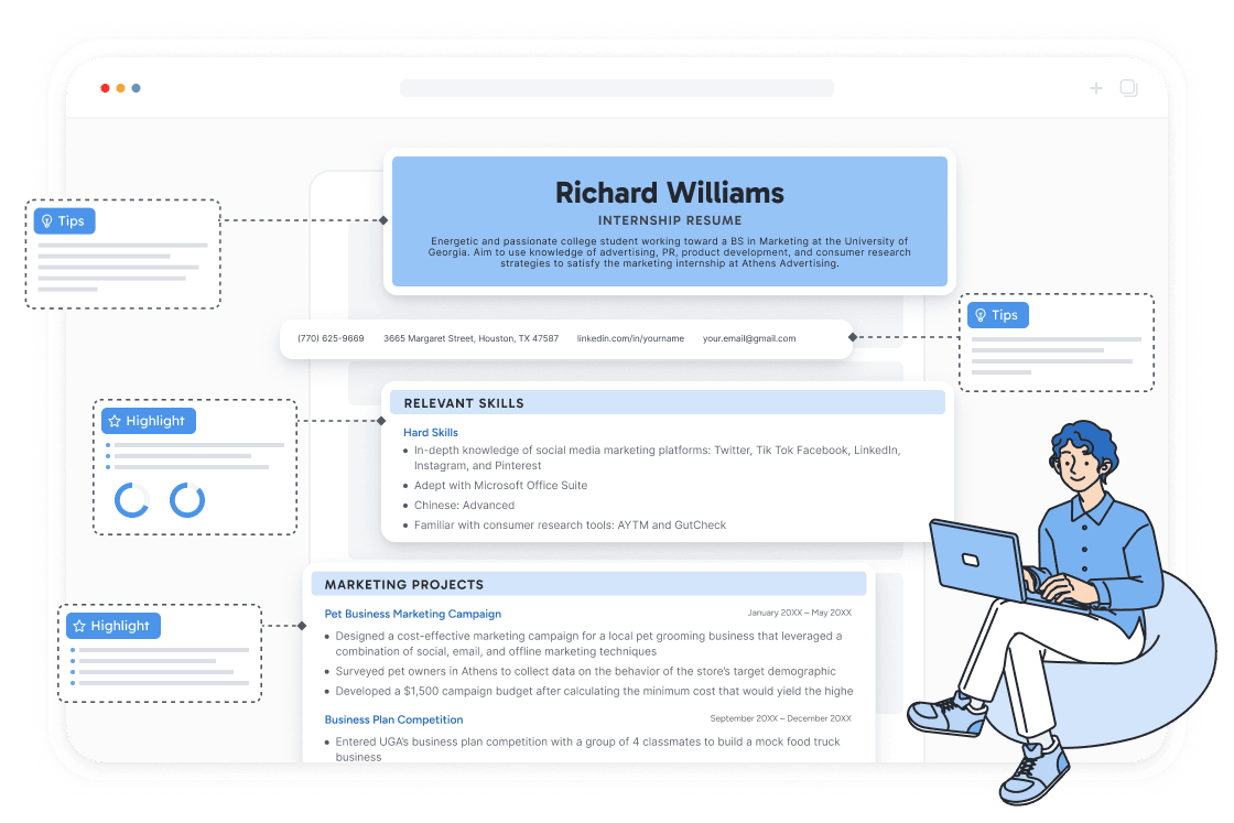 Free Professional Resume Builder - Resume Genius