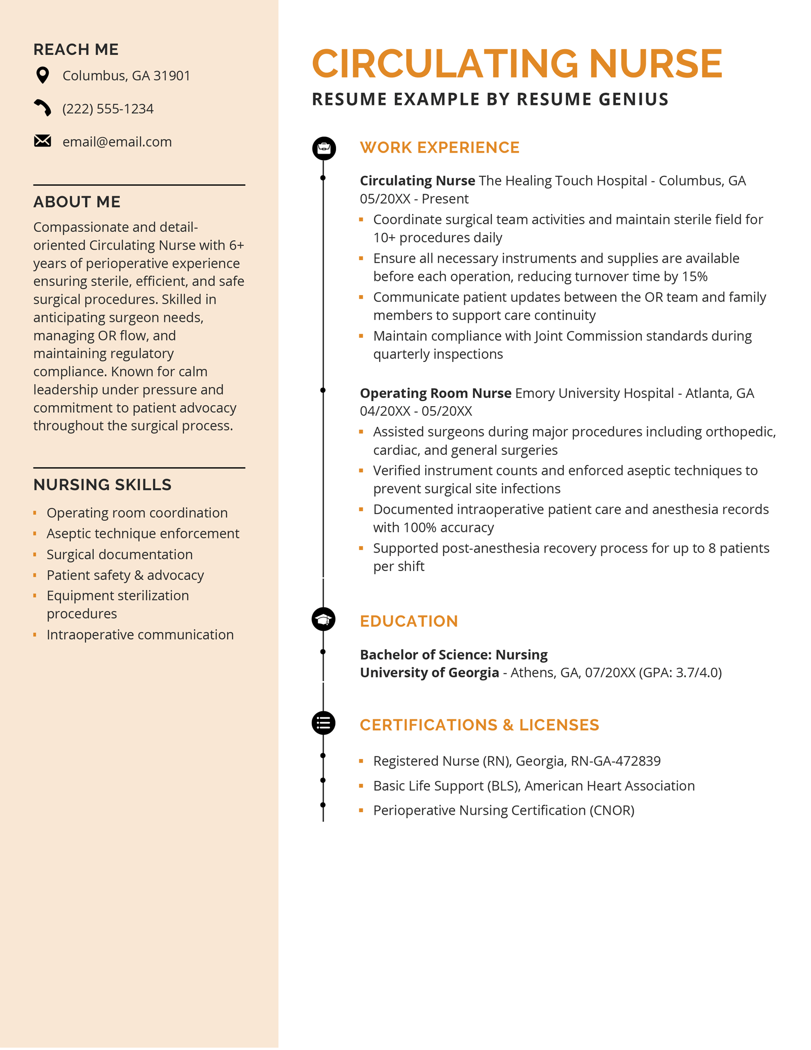 50+ Nursing Resume Examples & Resume Writing Guide