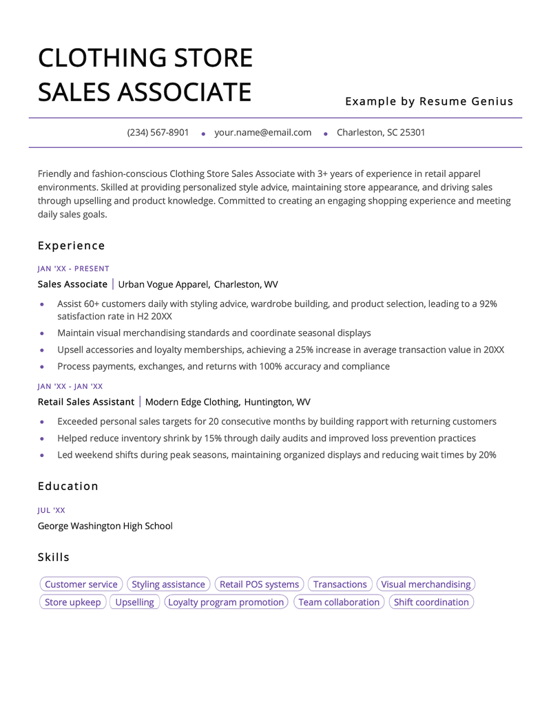 37 Sales Resume Examples & Writing Tips