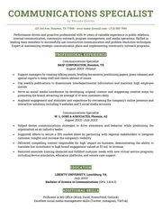 Communications Cover Letter - Examples, Template, & Tips