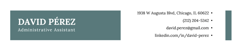 How to List Contact Information on a Resume (With Examples)