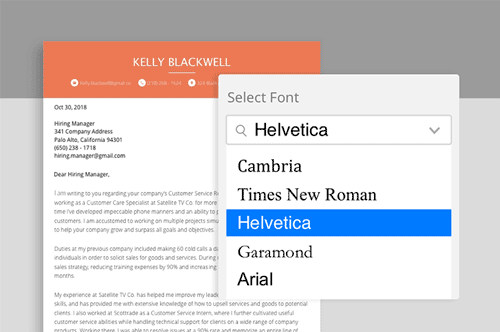 Cover Letter Font: 10+ Best Fonts For Your Cover Letter