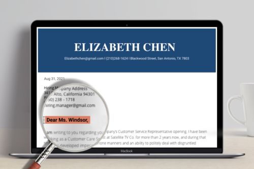 Cover Letter Salutations With Examples of Greetings