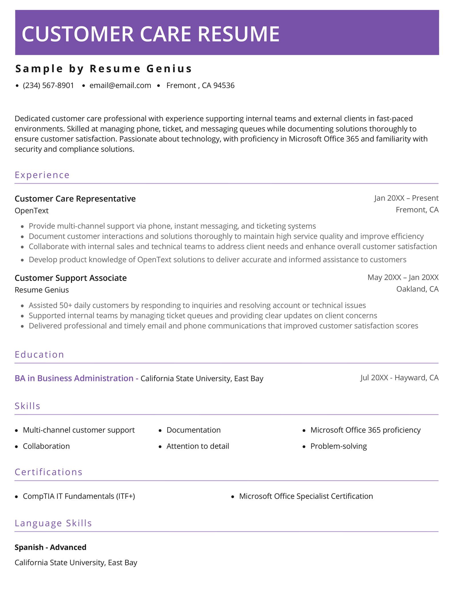 44 Customer Service Resume Examples (All Key Roles)
