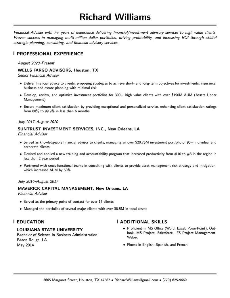 18 Free LaTeX Resume Templates