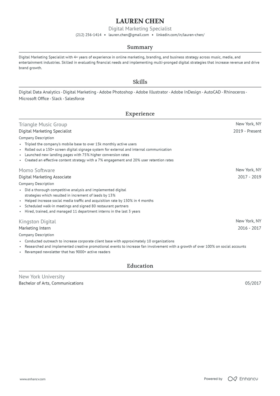 Enhancv Reviews: Resume Builder & Templates