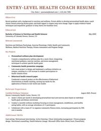 Health Coach Resume: 2 Examples + Top Skills to List