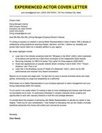 Acting Cover Letter Examples, Templates, & Tips