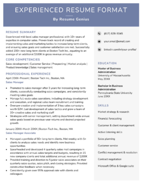 Best Resume Formats for 2024 [8+ Professional Examples]