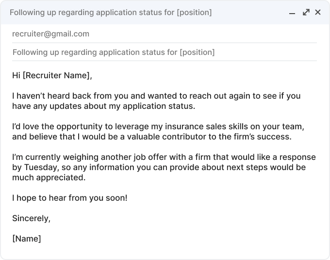 Follow Up Email After Interview Template Photos And Vectors