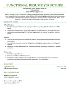How to Choose the Right Resume Structure (Tips and Examples)