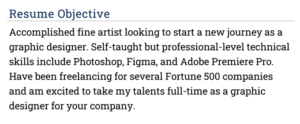 54+ Resume Objective Examples (& How to Write a Good One)