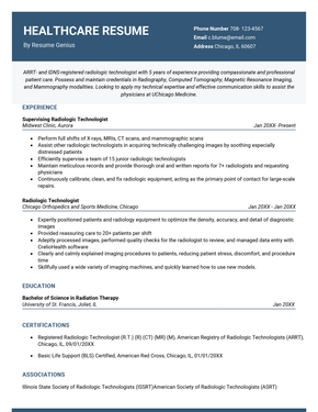 Free Patient Access Representative Resume Examples